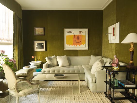 Moss Green is Having a Moment – Laura Casey Interiors, Interior ...